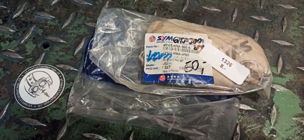 Bremsbeläge SYM Art. 45105-HMA-000-A - Dani Kürzi's streetislandgarage